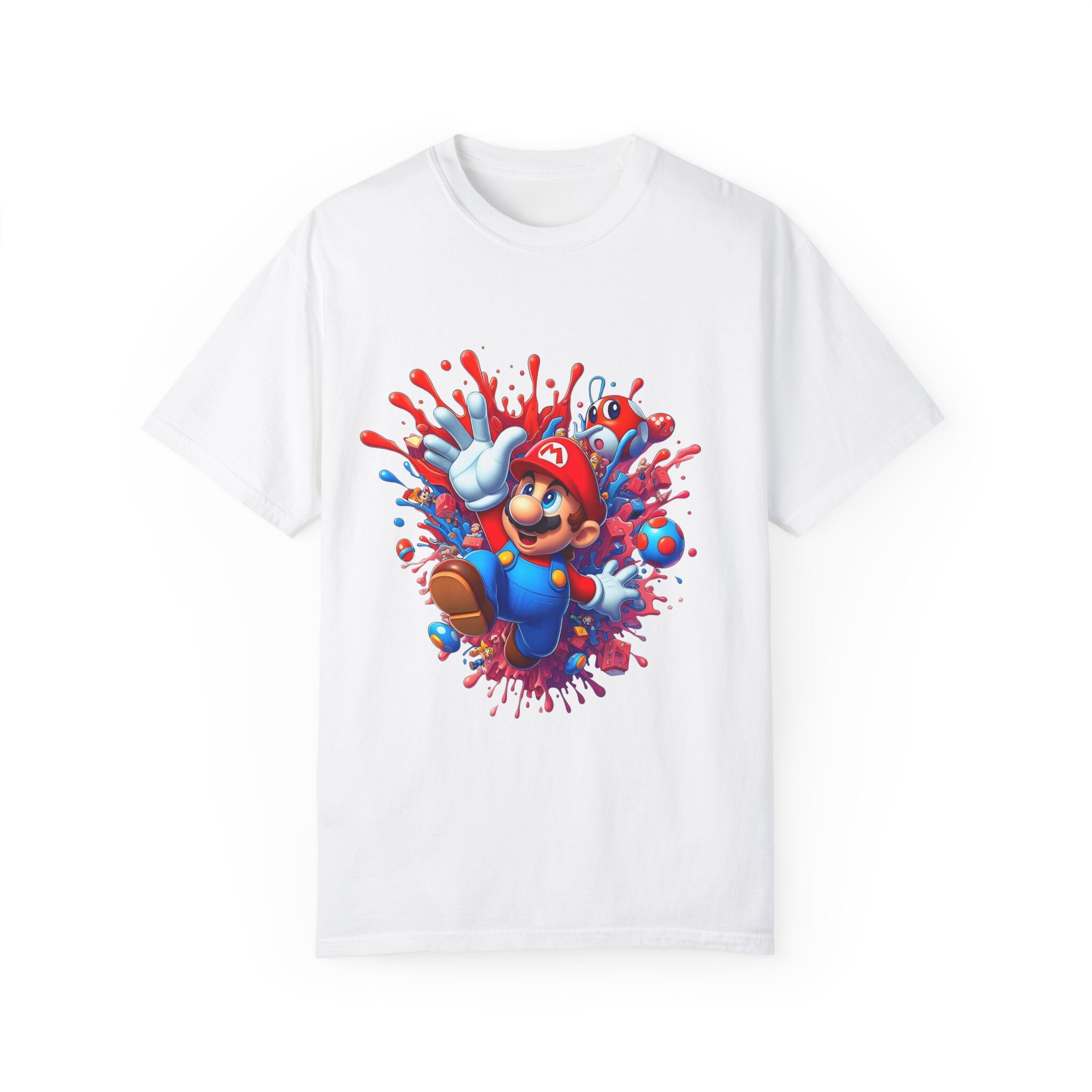 Super Mario 4 PNG Super Mario Watercolor Splash PNG Super Mario ...