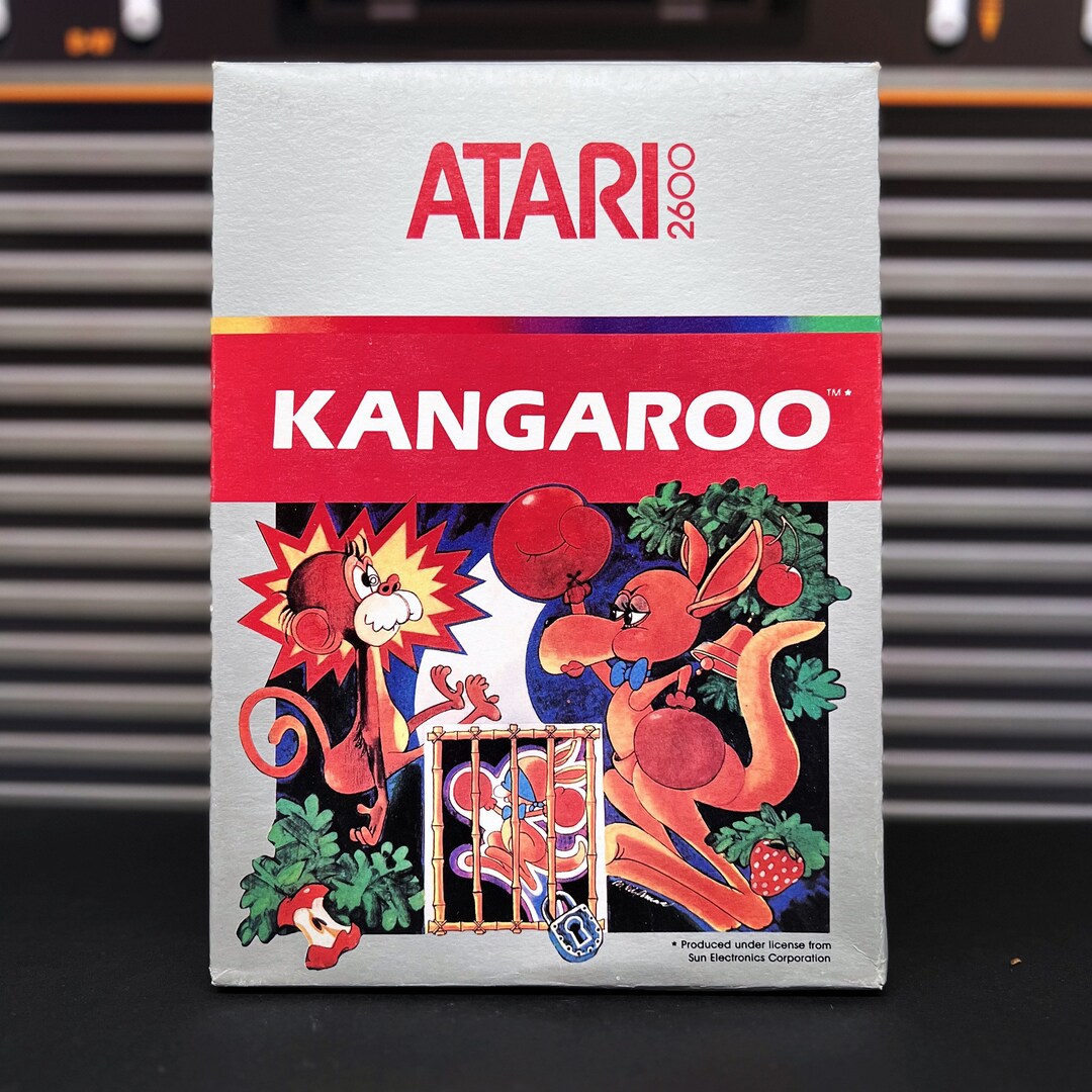 Kangaroo / Atari 2600 Video Game / Retro Gaming 1987 - Etsy