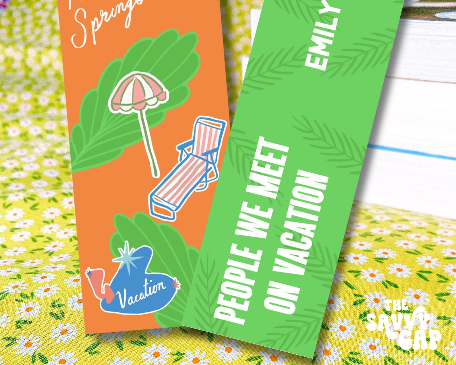 Emily Henry Inspired Bookmark Duo: People We Meet on Vacation (PDF ...