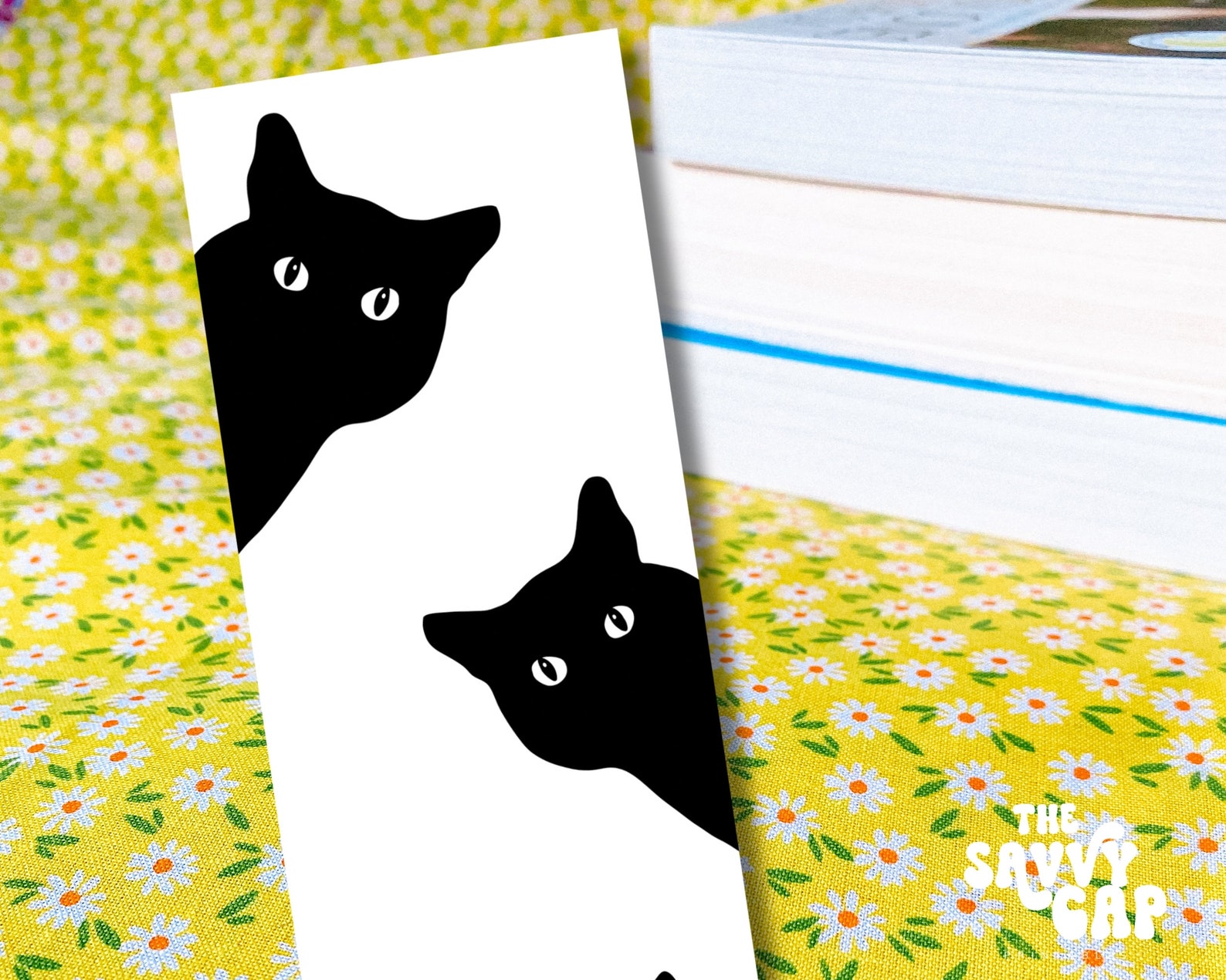 Black Cat Bookmark • Cute Bookmarks • Cat Lover • Bookworm Gift ...