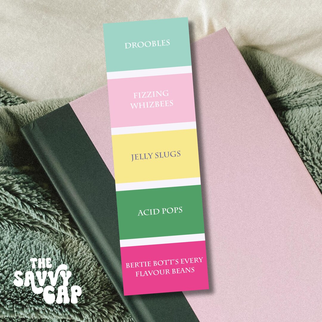 Honey Dukes Paint Swatch Bookmark Wizarding World Printable Bookmark ...