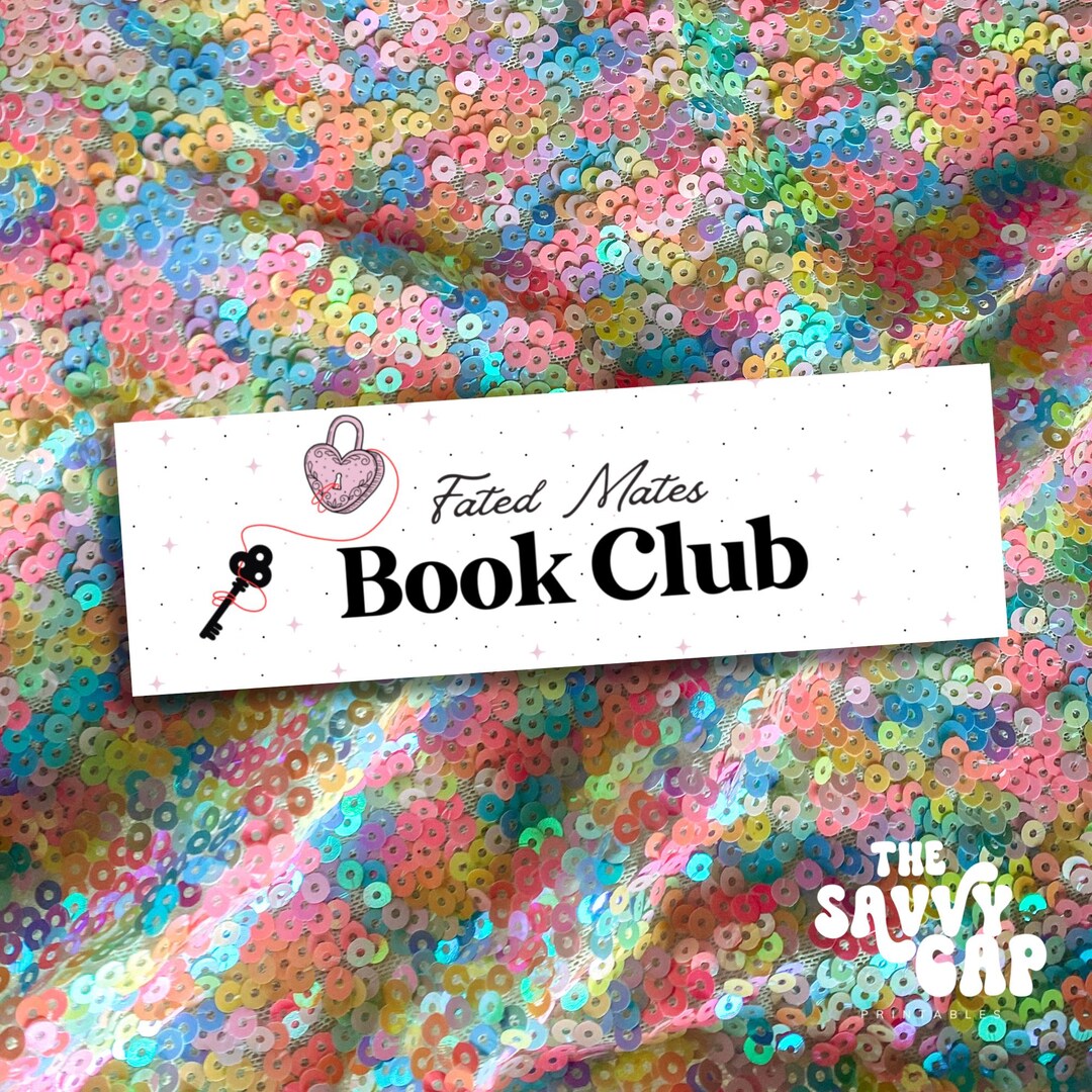 Fated Mates Trope Bookmark • Spicy Romance • Printable Bookmark ...