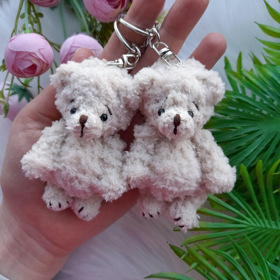 Pocket Plushie Bear. Tiny Cute Bear. Little Soft Teddy Bear. Small ...
