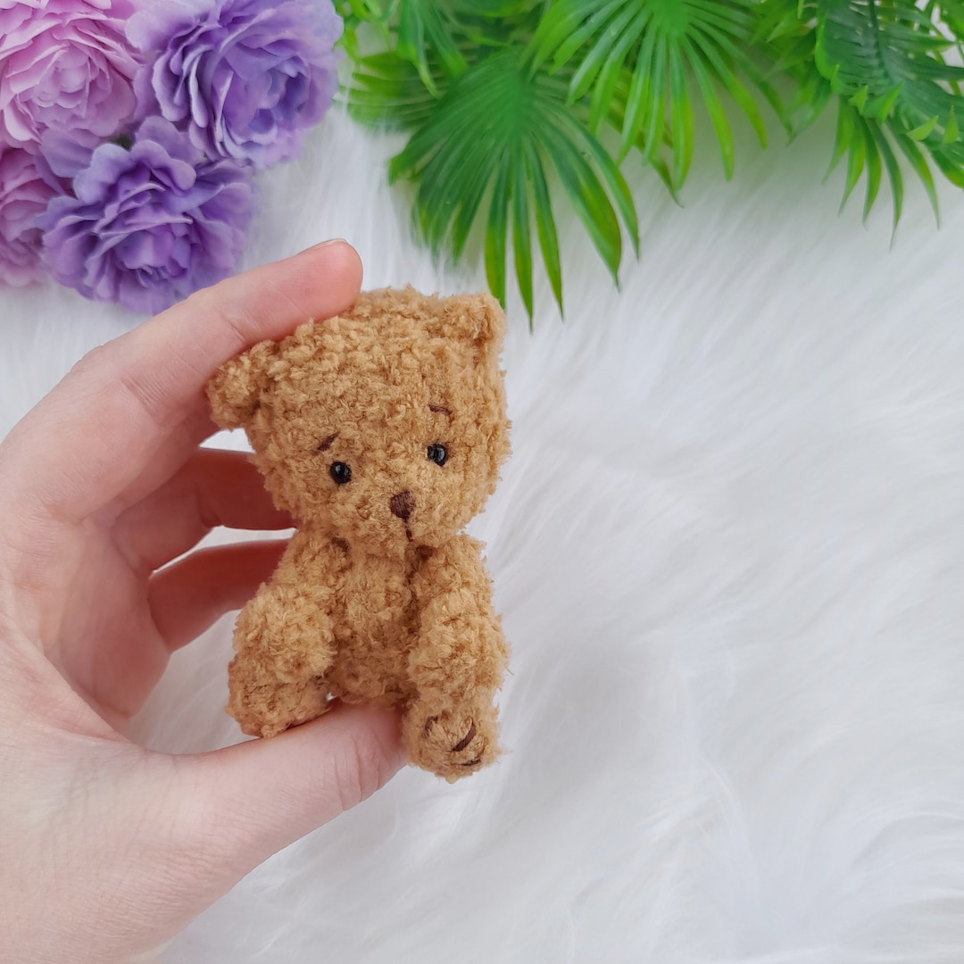 Plushie Teddy Bear Pocket Pet. Mini Cute Teddy Bear. Gift Ideas for ...
