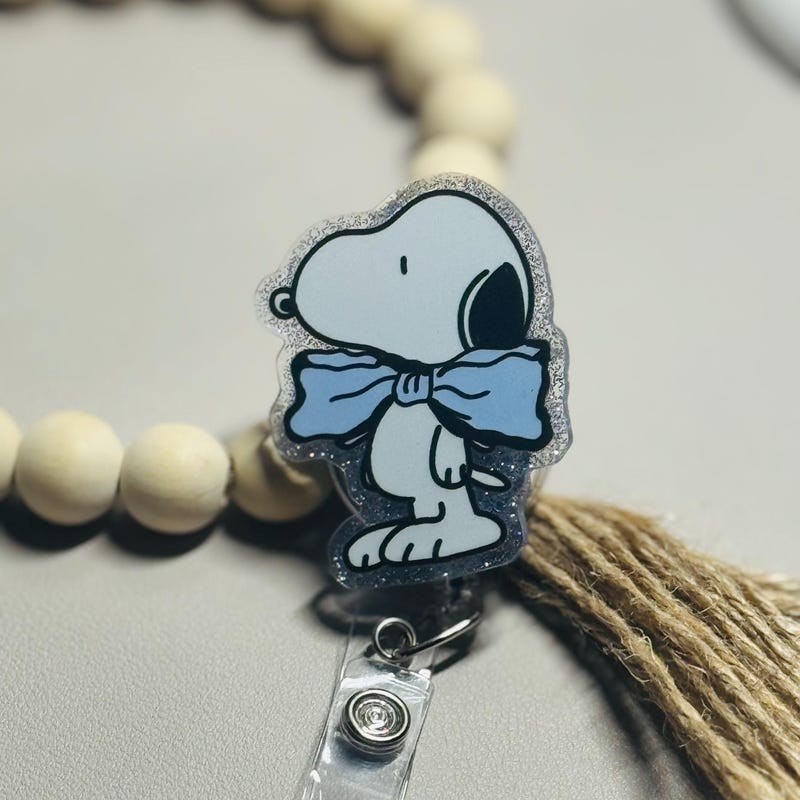 Snoopy Coquette Badge - Etsy