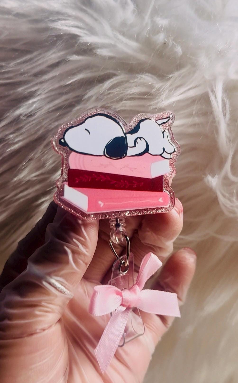 Snoopy Cute / Badge Reel/nurse Badge Reels / Badge Reel/ Badge Reel - Etsy
