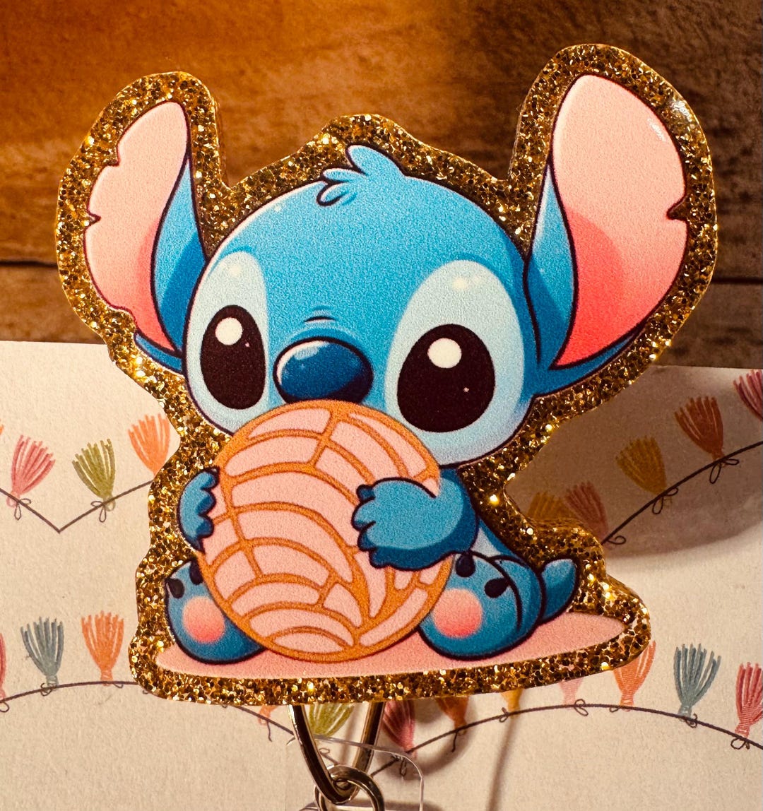 Stitch Badge Reel, Badge Reel for Nurse,st Badge Reel, Teacher Badge ...