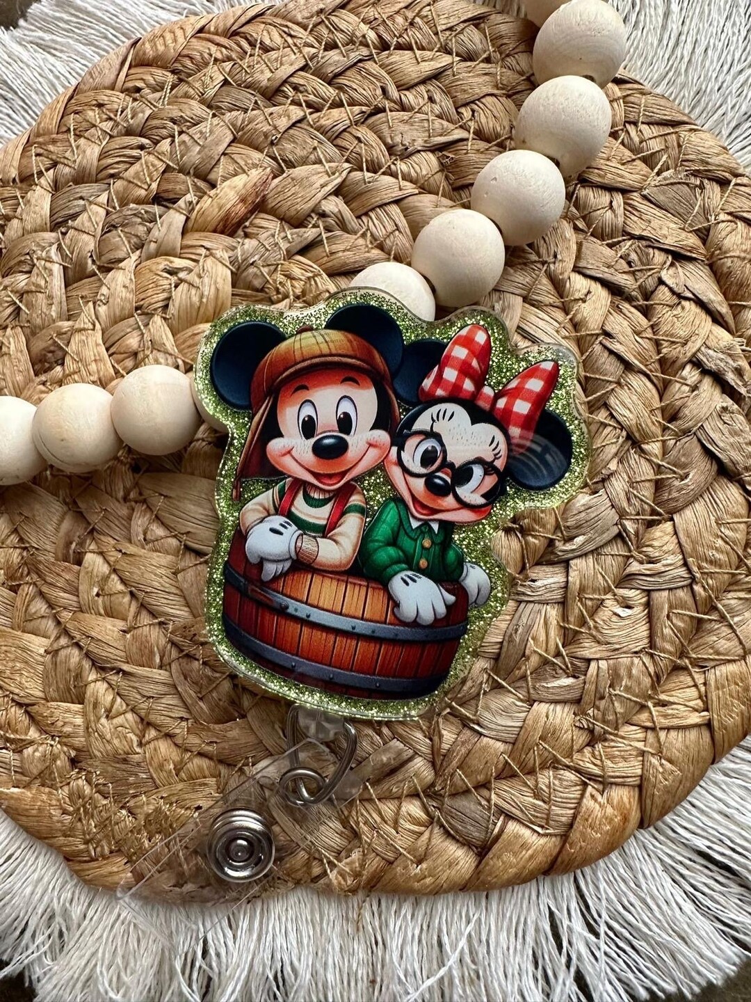 Mouse Badge Reel/nurse Badge Reels / Latino Badge Reel/ Chavo Del 8 ...