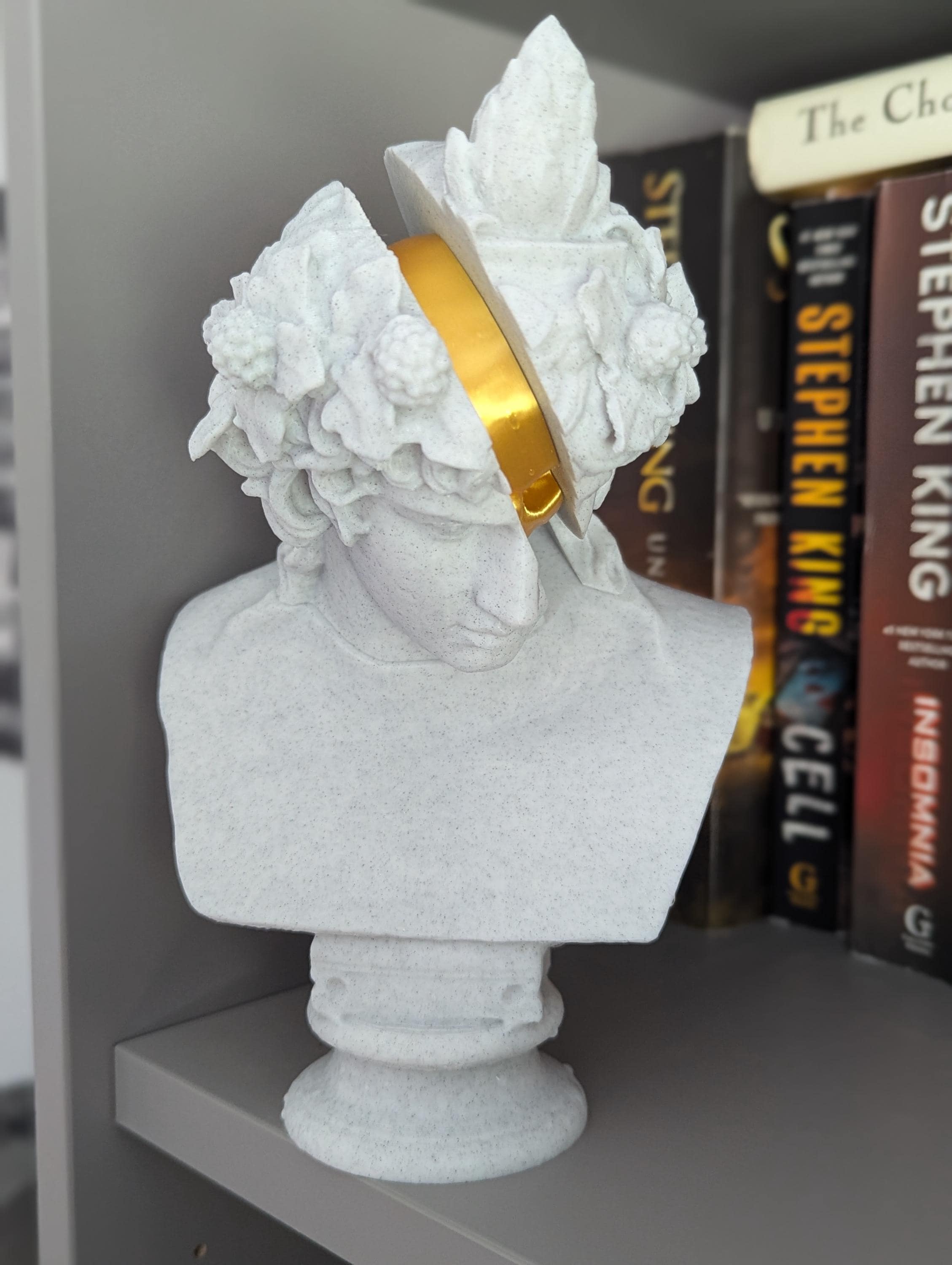 Dionysus Statue, Exposed Skull, Modern Piece - Etsy