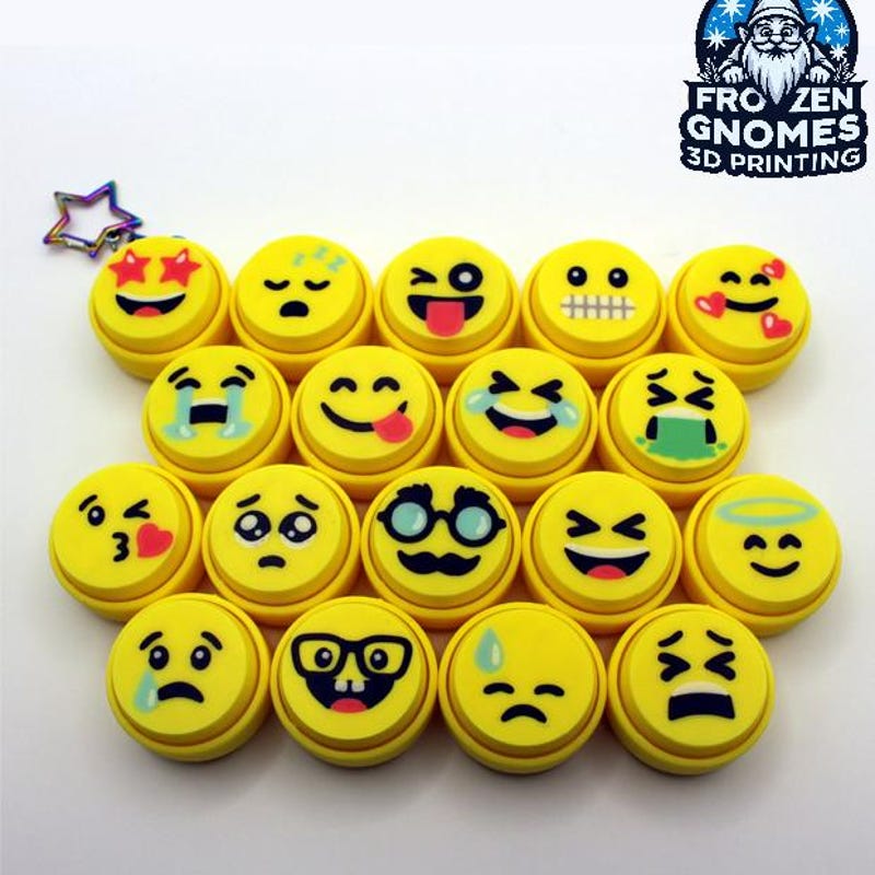 Emoji Keychain - Etsy