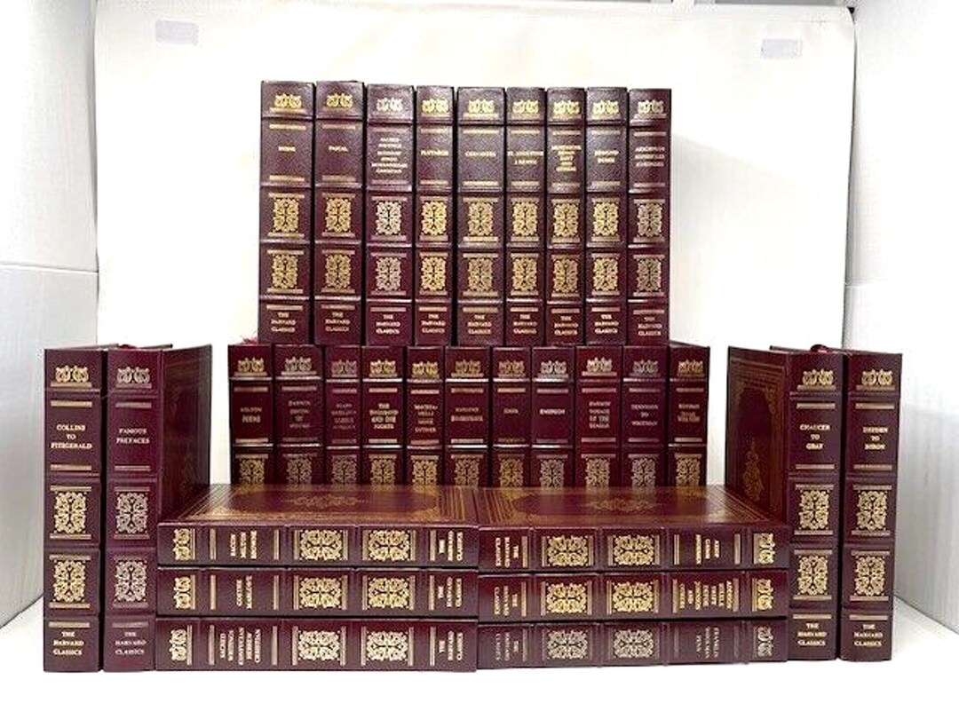 The Harvard Classics Set of 30 HC Books Grolier 1980s - Etsy