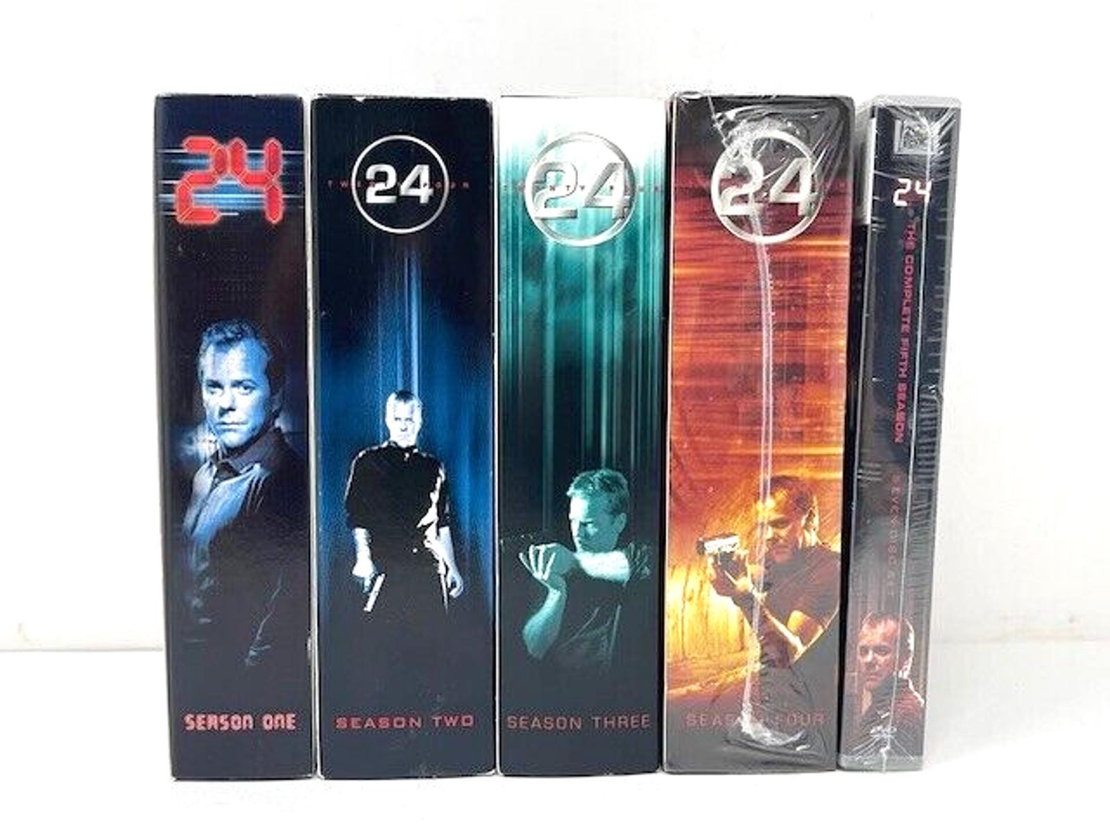 24 TV Series Complete Season 1-5 DVD Set Kiefer Sutherland - Etsy