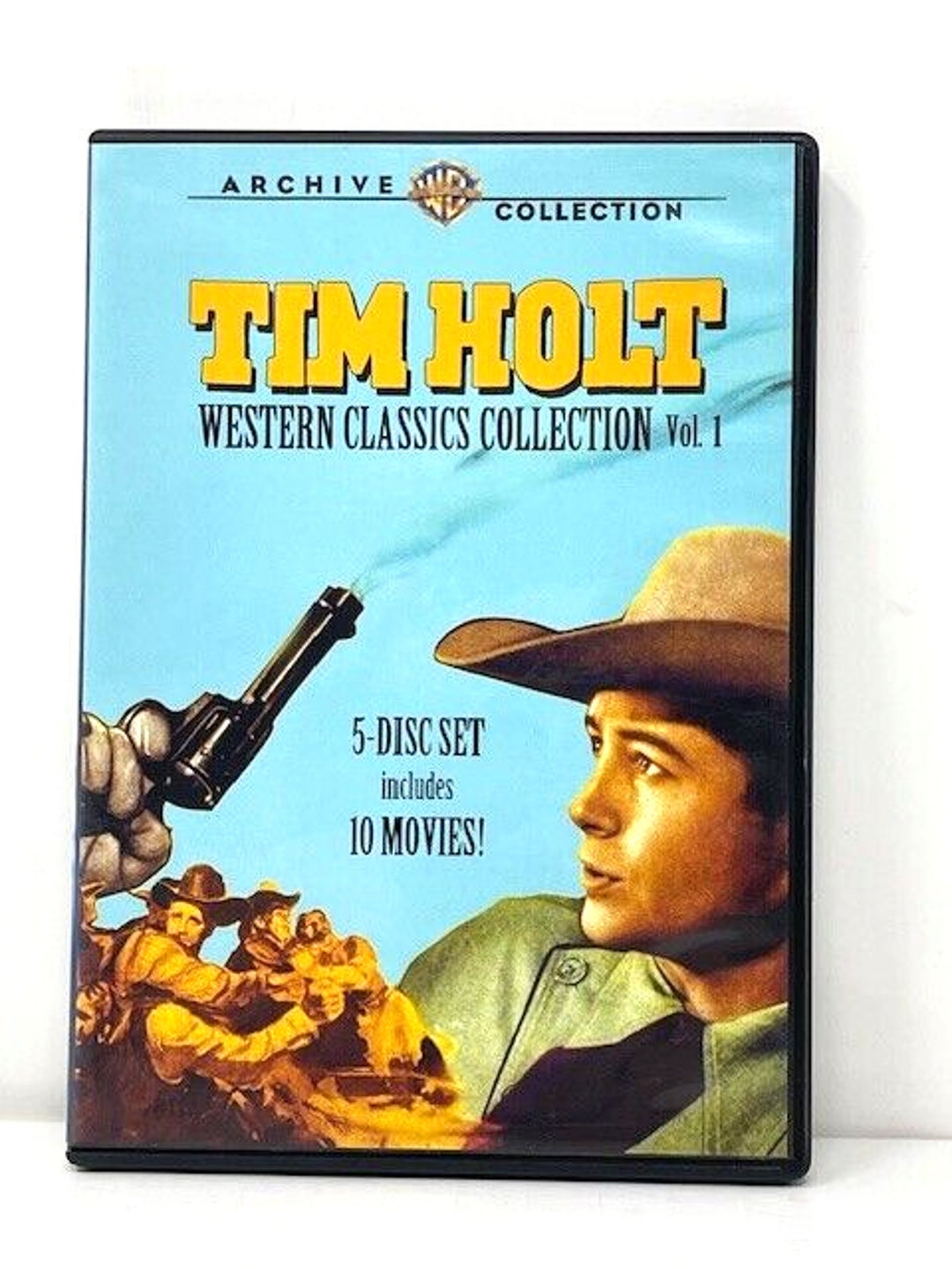 Tim Holt Western Classics Collection Volume 1 5 Disc DVD by Archive ...