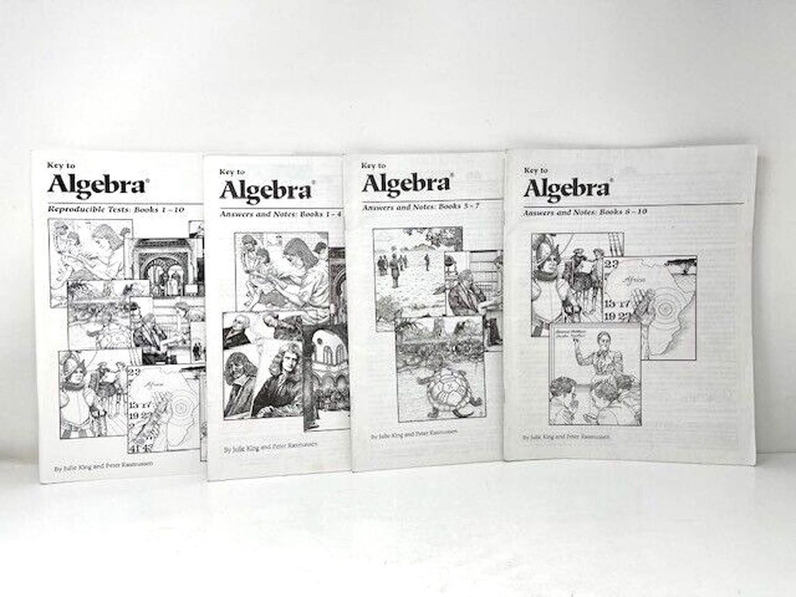 Key to Algebra Complete Set 1-10 Workbook & Answer Key Plus ...