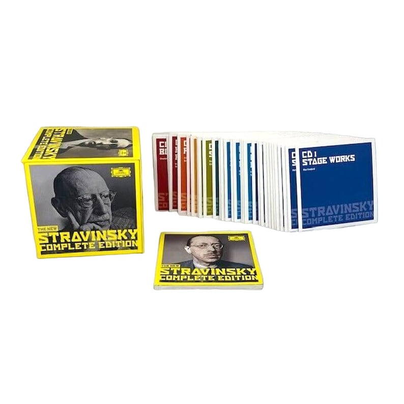 The New Igor Stravinsky Complete Edition 30 Cds - Etsy
