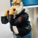 Harmonica Playing Santa Holiday Time Dept 18 Animated Christmas Works ...