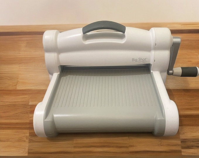 Sizzix Big Shot Plus Machine White and Gray Press Only - Etsy