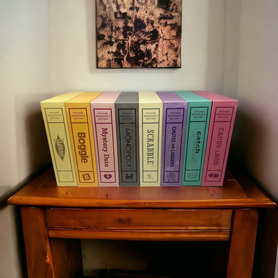WS Game Company Collection of 8 Vintage Bookshelf Board Games - Etsy UK