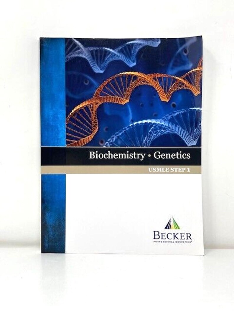 Biochemistry Genetics USMLE Step 1 Review Becker Ver 1.4 - Etsy