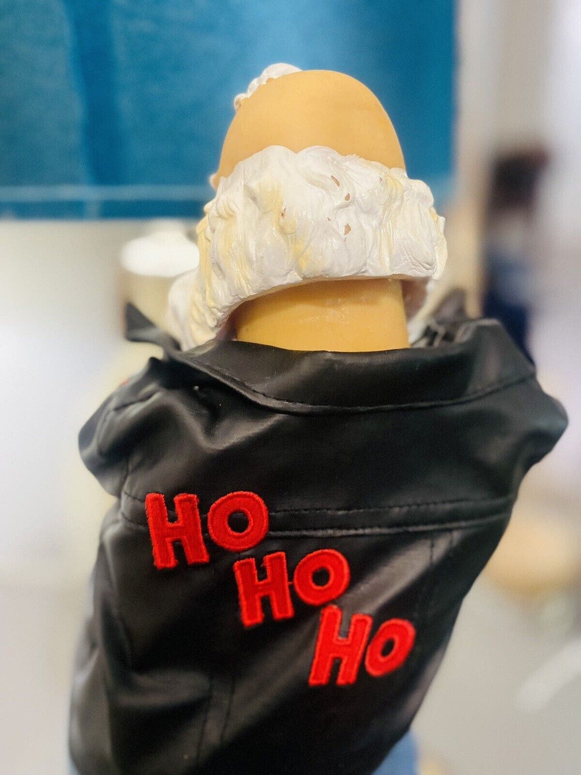 Harmonica Playing Santa Holiday Time Dept 18 Animated Christmas Works ...