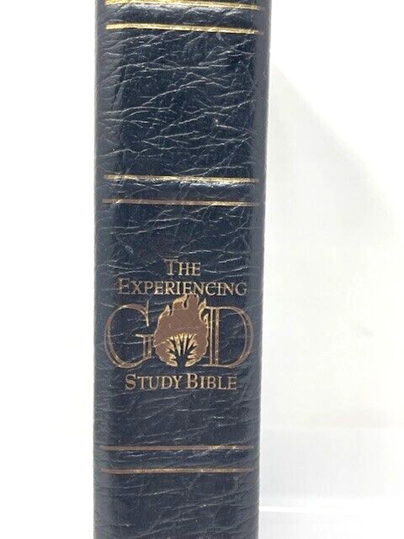 The Experiencing God Study Bible NIV Leather Bound Black Holman - Etsy