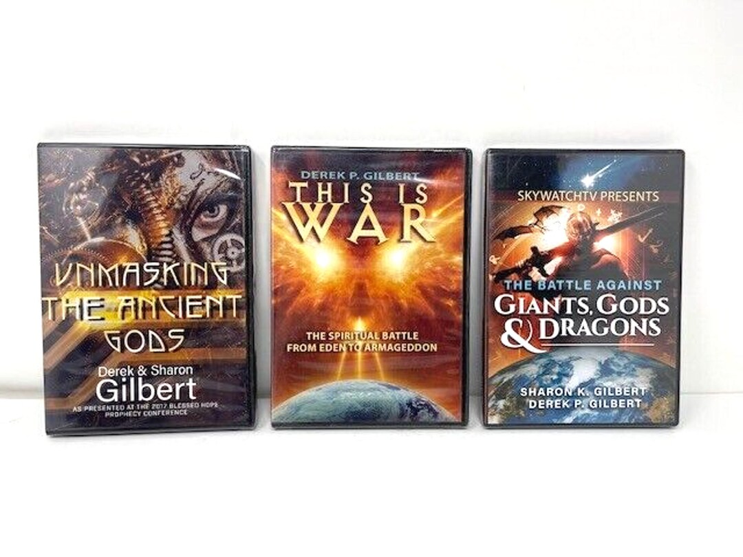Lot of 3 Derek Gilbert DVD This is War, the Battle Against Giants, Gods, Dragons - Etsy