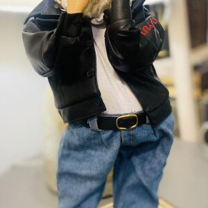 Harmonica Playing Santa Holiday Time Dept 18 Animated Christmas Works ...