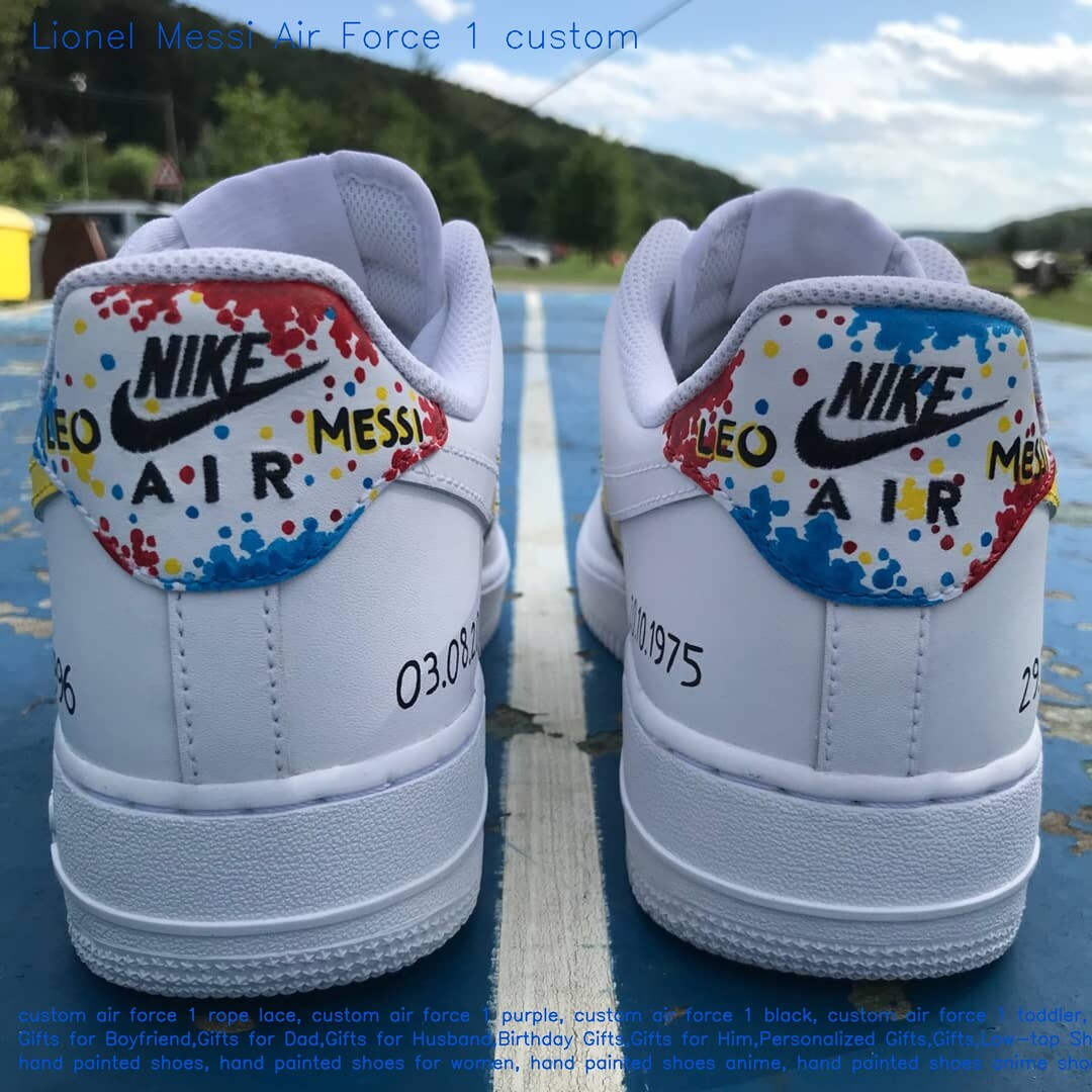 Lionel Messi Air Force 1 CustomJetzt kaufen: luxetsy.com/min-099 - Etsy.de