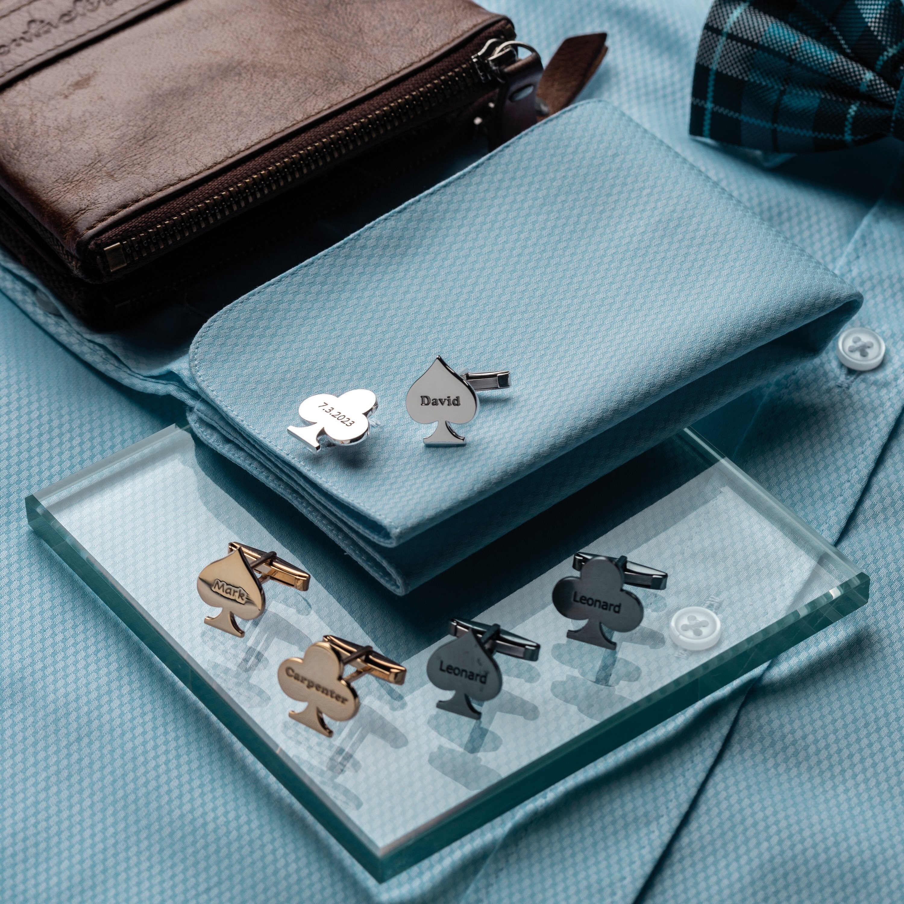 Suits Cufflinks, Playing Card Suits, Silver Suits Cufflink ...