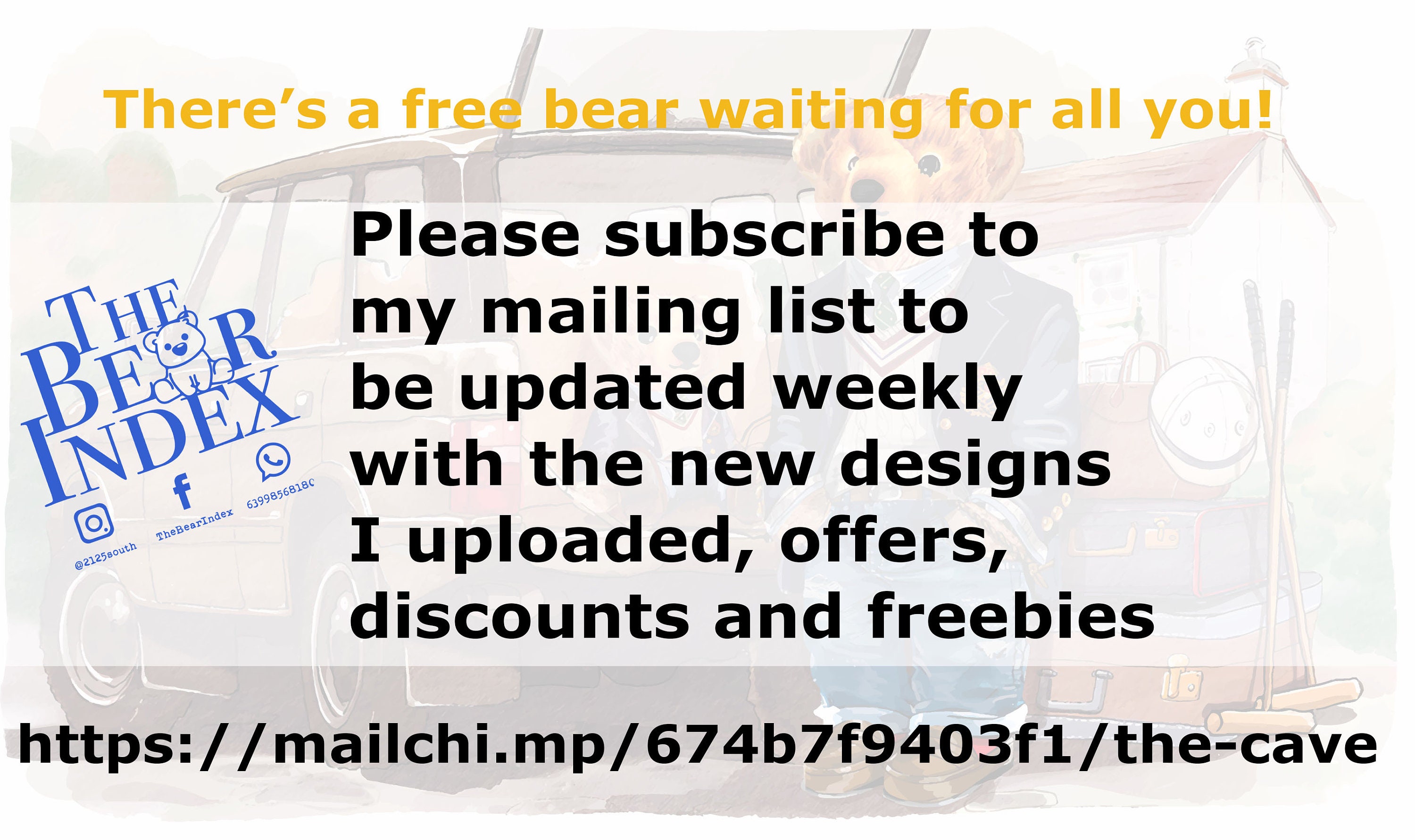 Cute Bear Digital Illustration Set: PNG, Illustrator, SVG Files Design ...