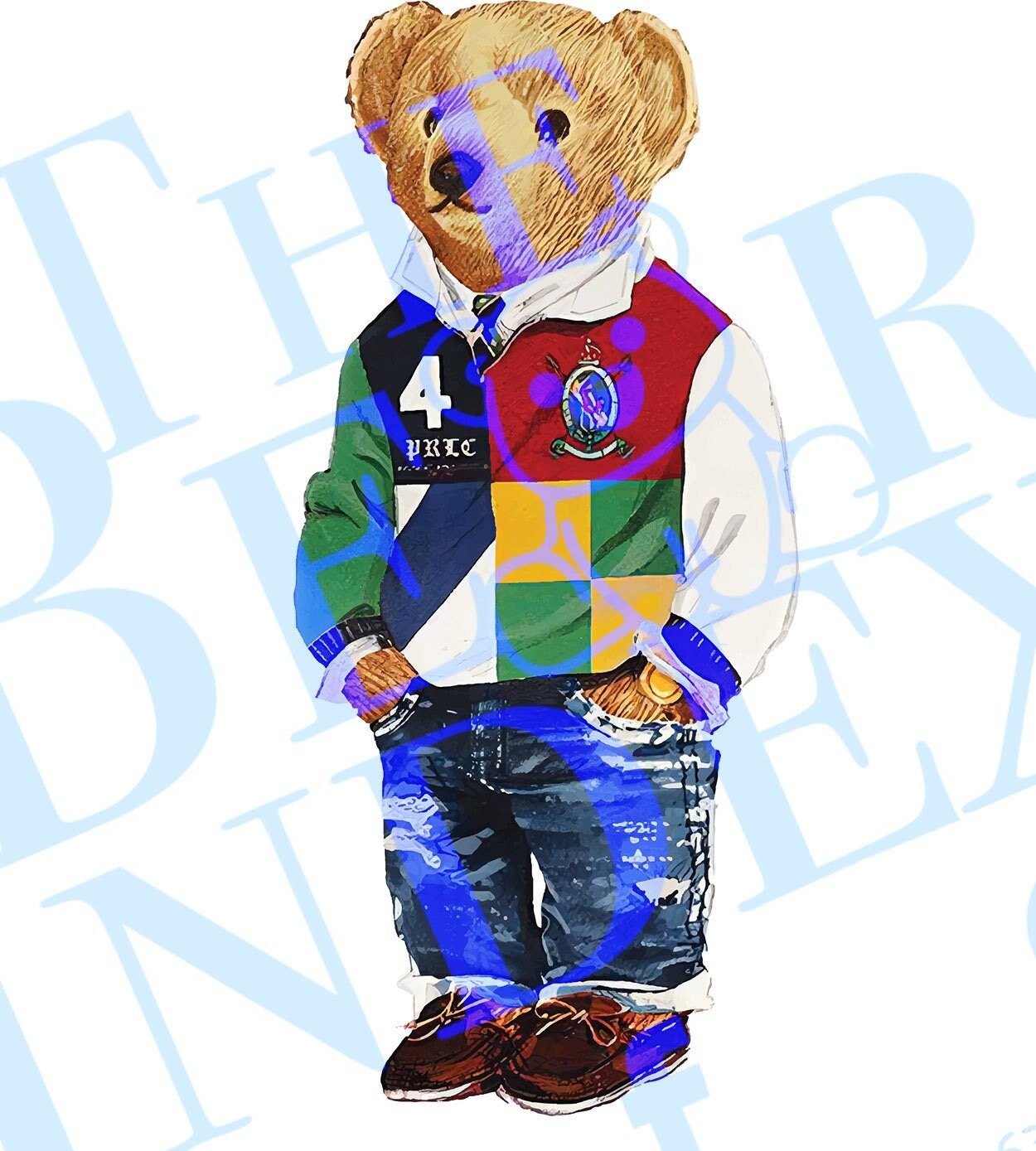 Pack de 3 Osos Polo Vectorizados. Archivo AI png - Etsy España