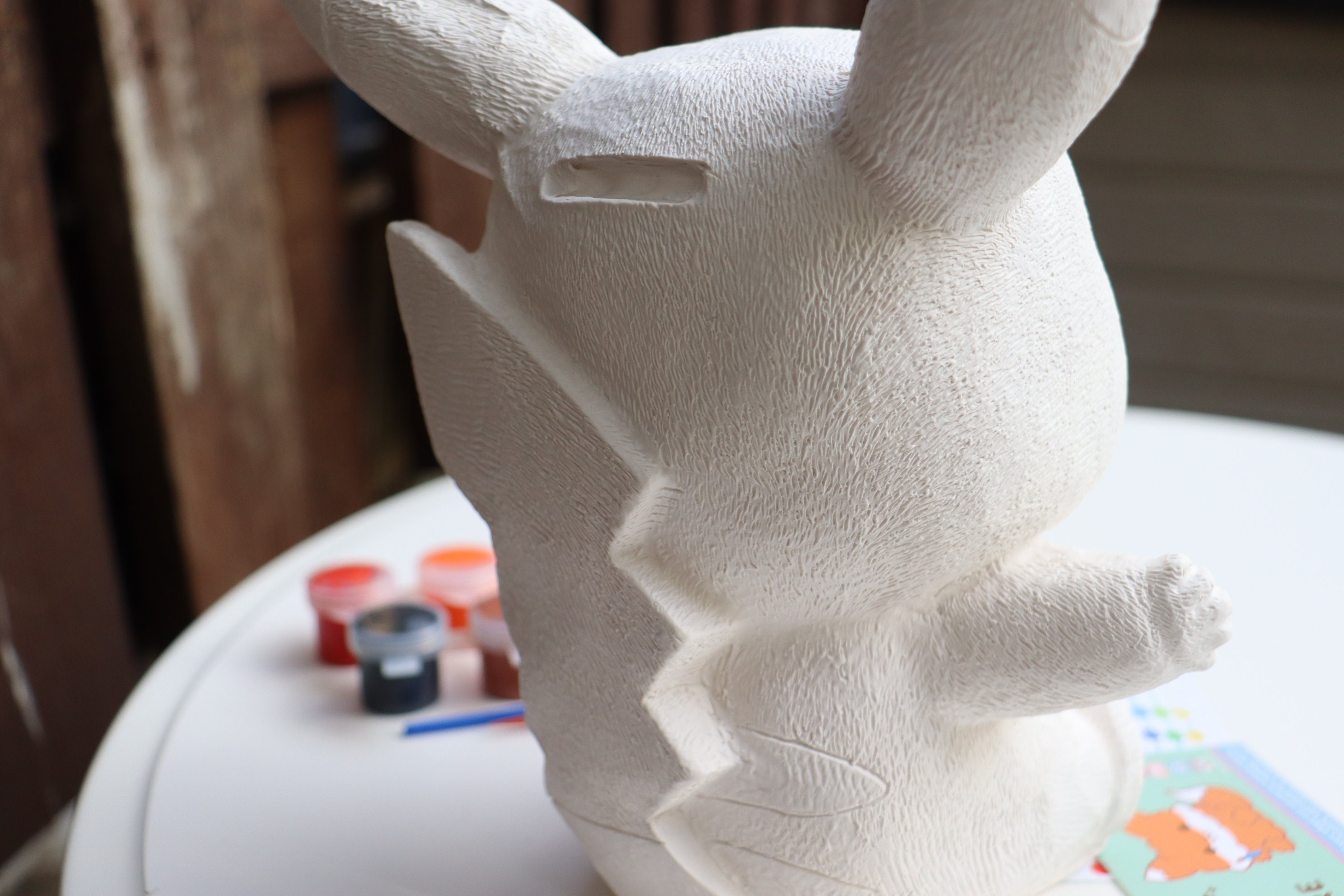 LARGE Pikachu Paint Your Own Money Bank DIY Kitpokemons Gift for ...