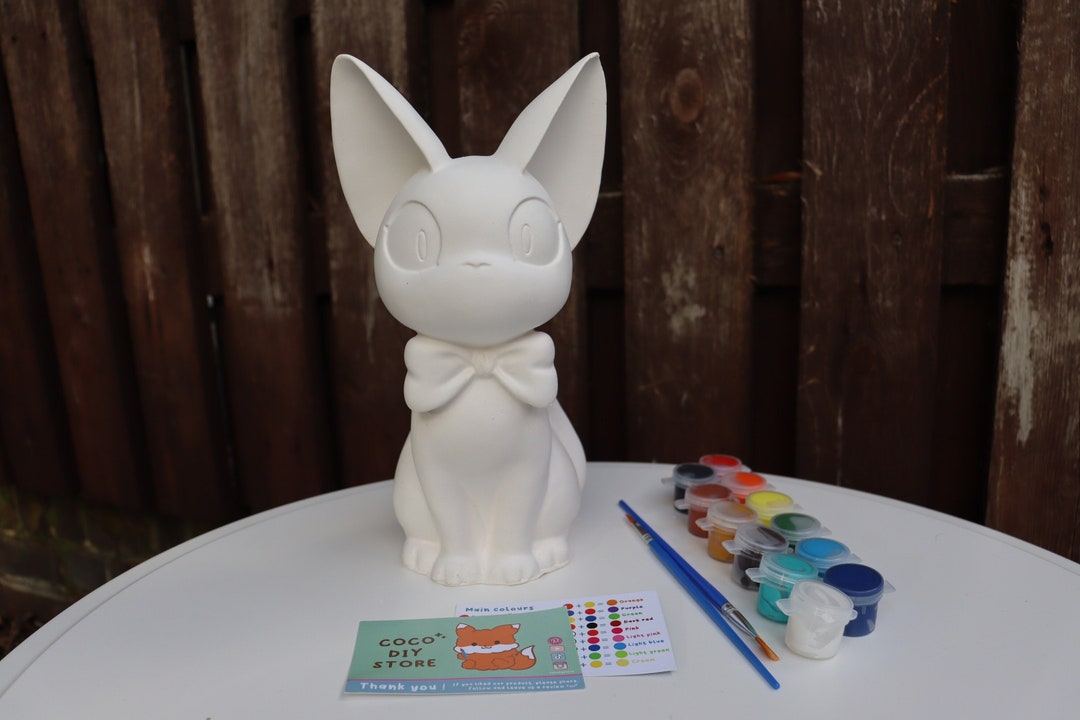 Large 'JIJI CAT' Handmade Money Bank DIY Kit |kikis Delivery Service ...