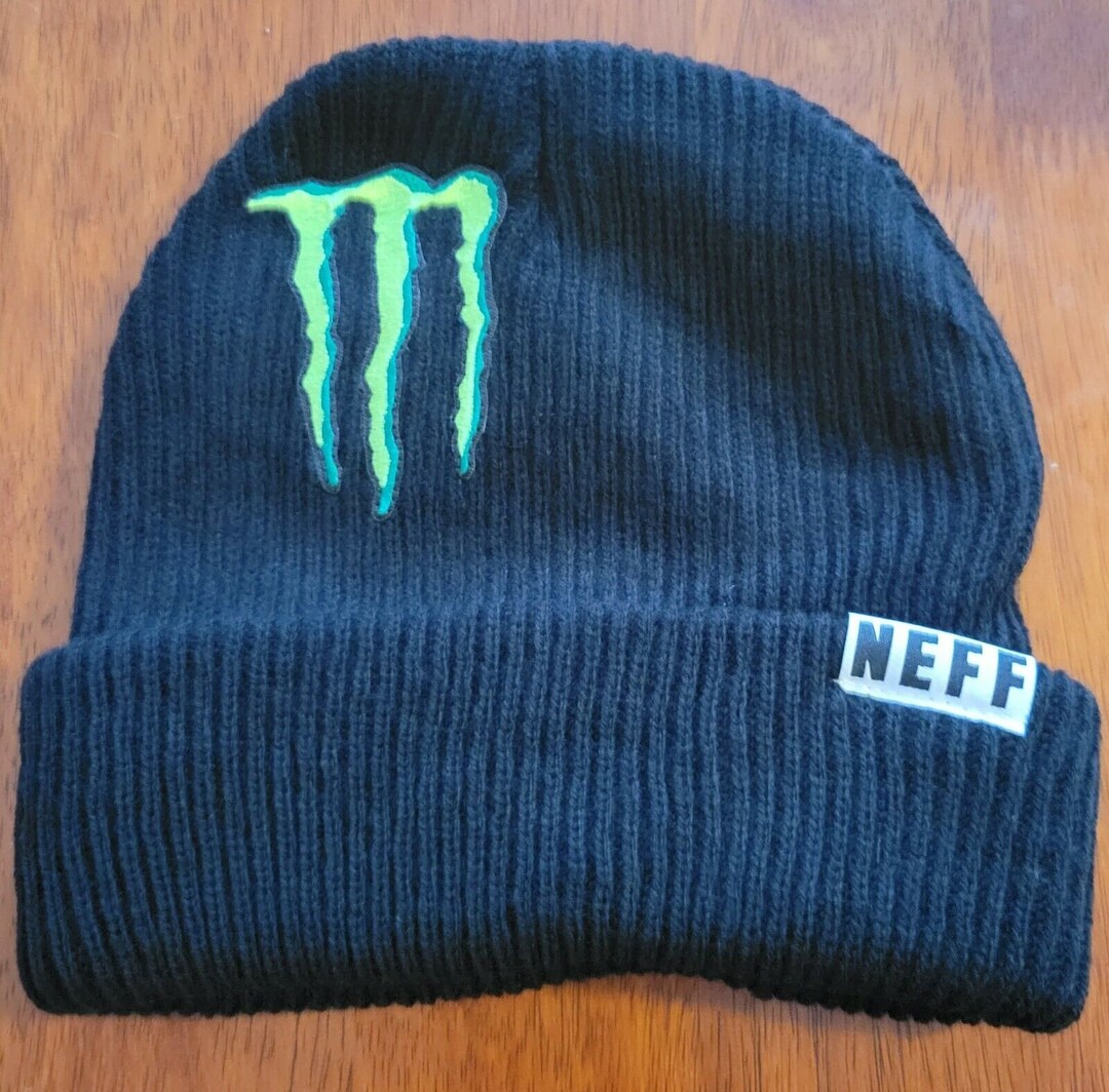 Monster Energy Athlete Only Xgames Black Winter Black Grey Gray Blue ...