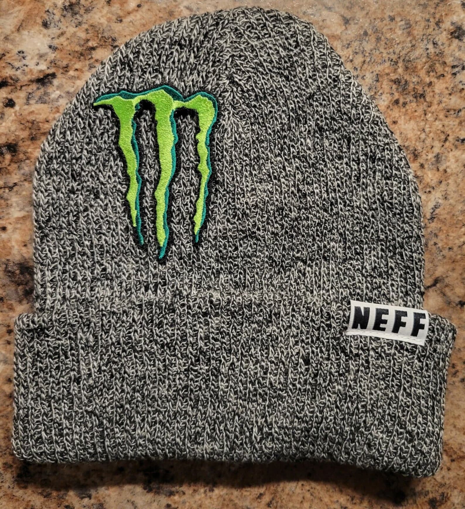 Monster Energy Athlete Only Xgames Black Winter Black Grey Gray Blue ...
