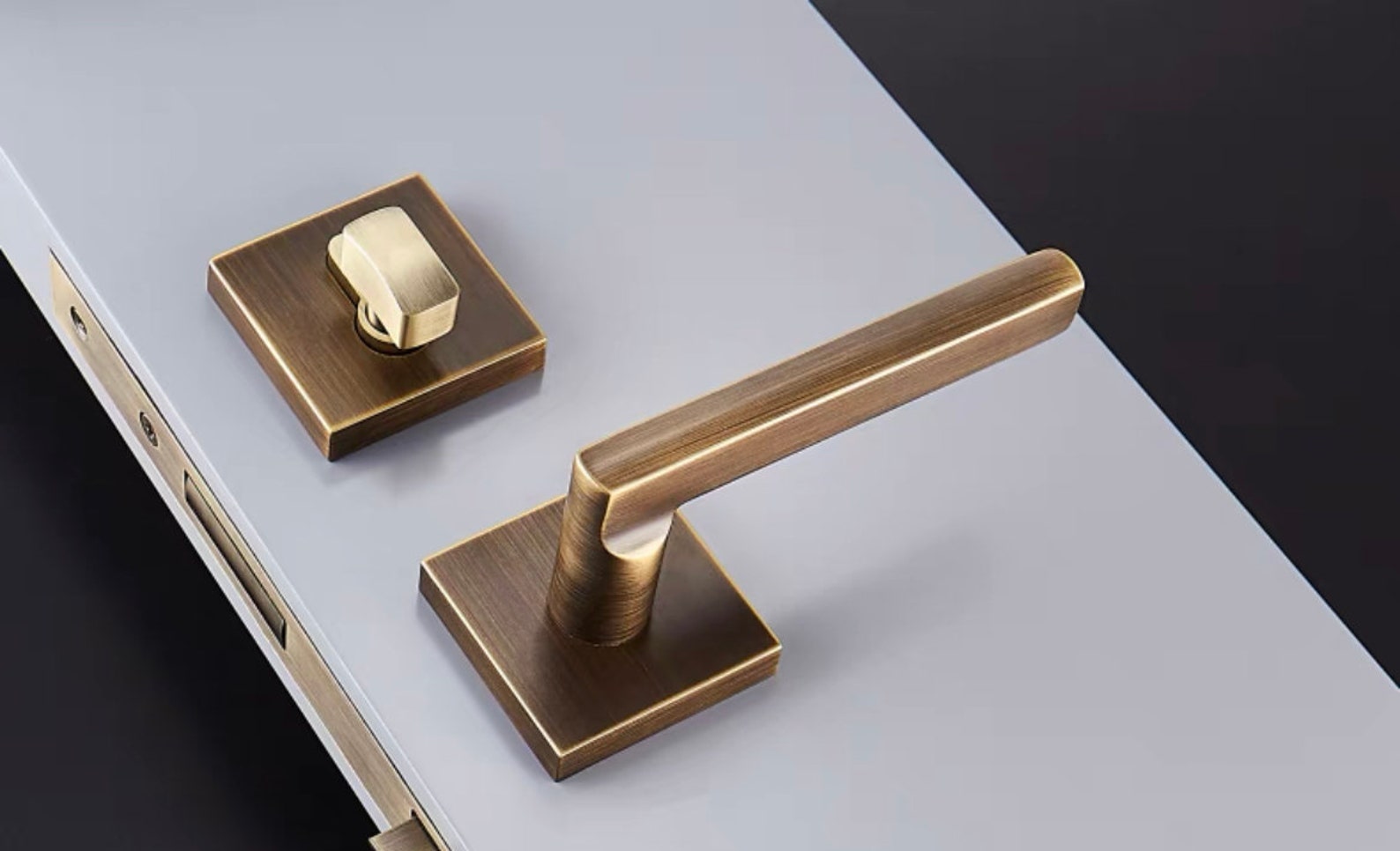 Modern Nordic Luxury Indoor Split Door Lock With Silent - Etsy