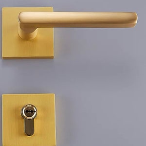 Modern Nordic Luxury Indoor Split Door Lock With Silent - Etsy