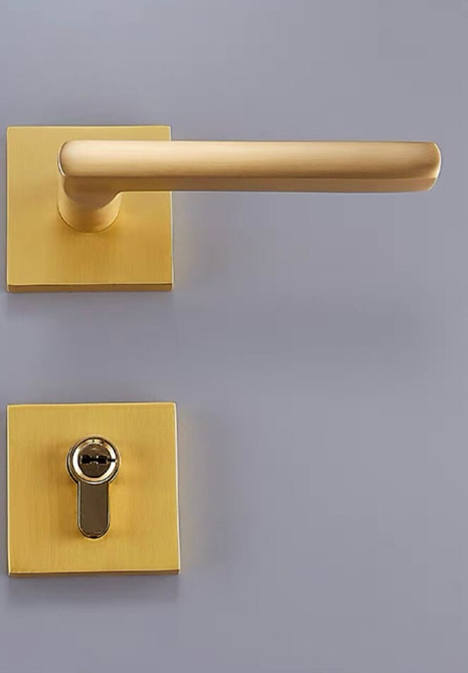 Modern Nordic Luxury Indoor Split Door Lock With Silent - Etsy