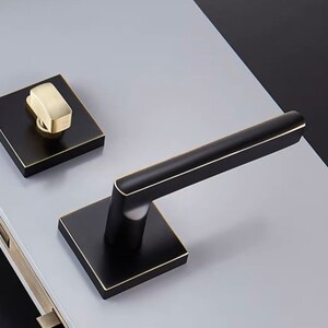 Modern Nordic Luxury Indoor Split Door Lock With Silent - Etsy