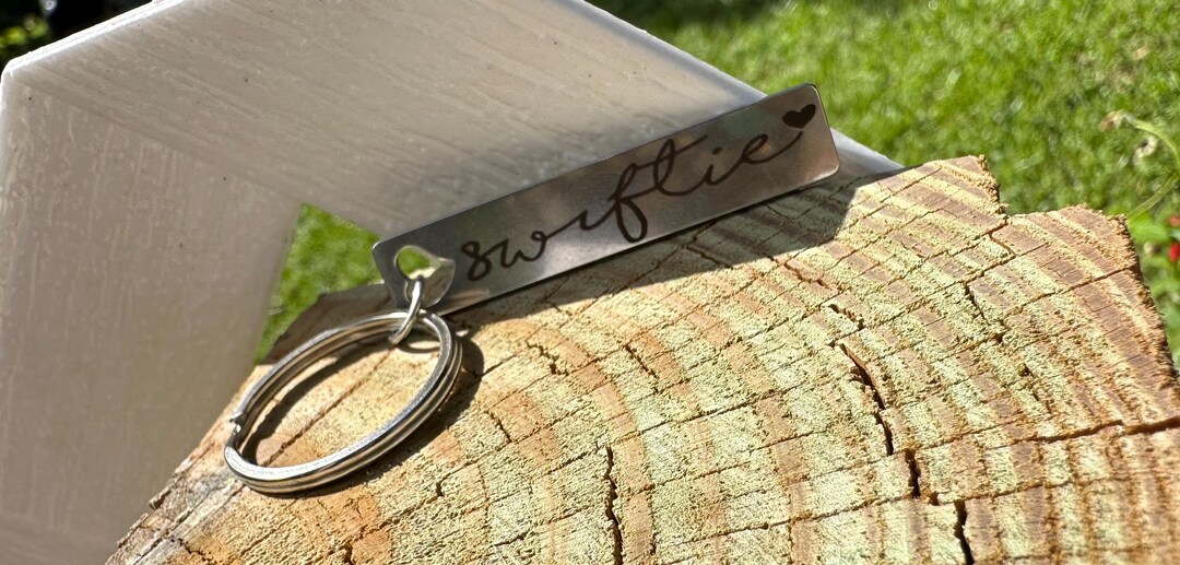 Swiftie Keychain Stainless Steele Taylor Swift Party Favor - Etsy