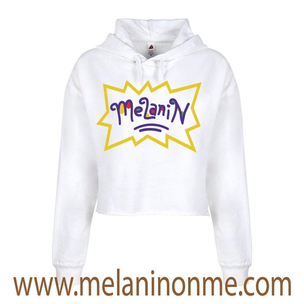 Melanin Rugrats Crop Hoodie - Etsy