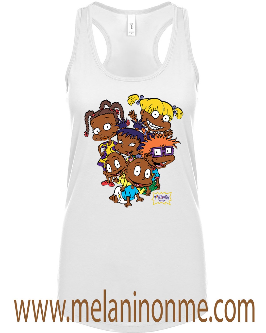 Melanin Rugrats Tank Top - Etsy