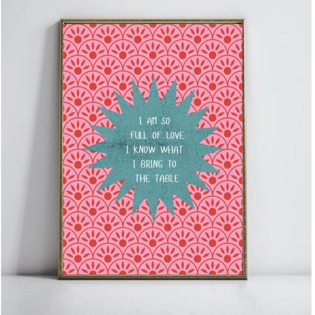 Boho Self-care Printable Wall Art | Digital Download | Mindful and ...