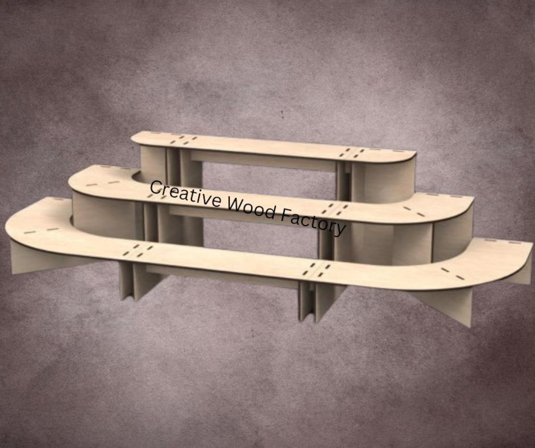 Free Standing 3 Tier Cards, Mugs,frame,coaster Etc. Display Stand ...