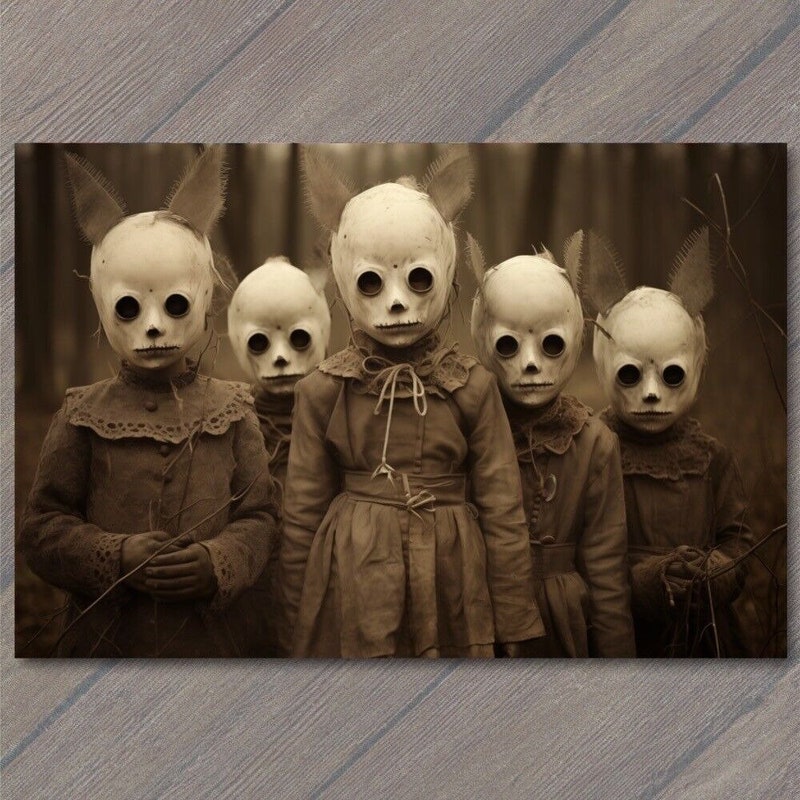 Creepy Masks - Etsy