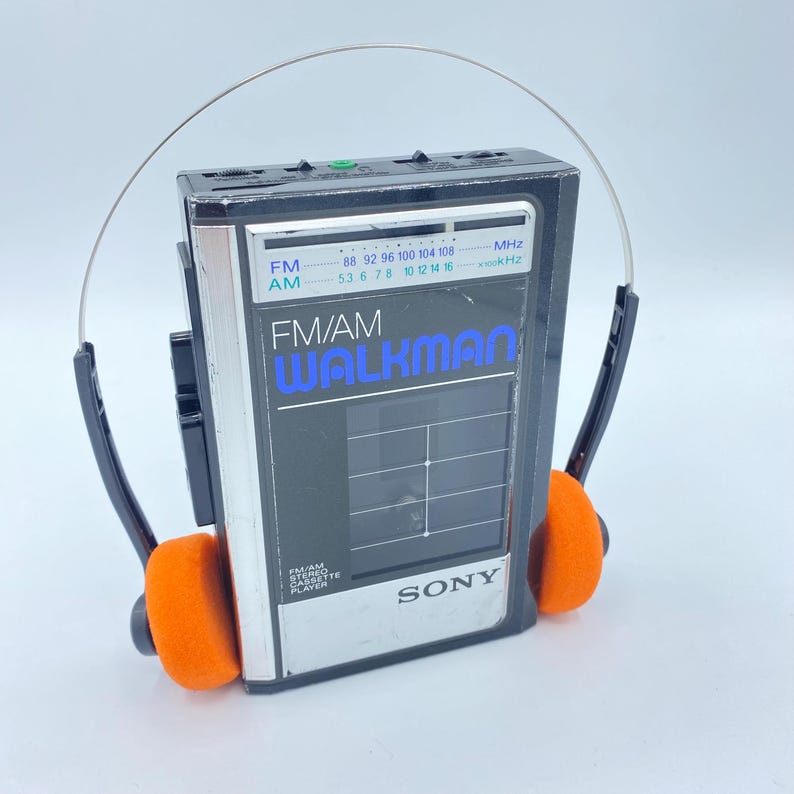 Sony Walkman WM-F41 Cassette Player ~ New Drive Belts ~ Reconditioned ...