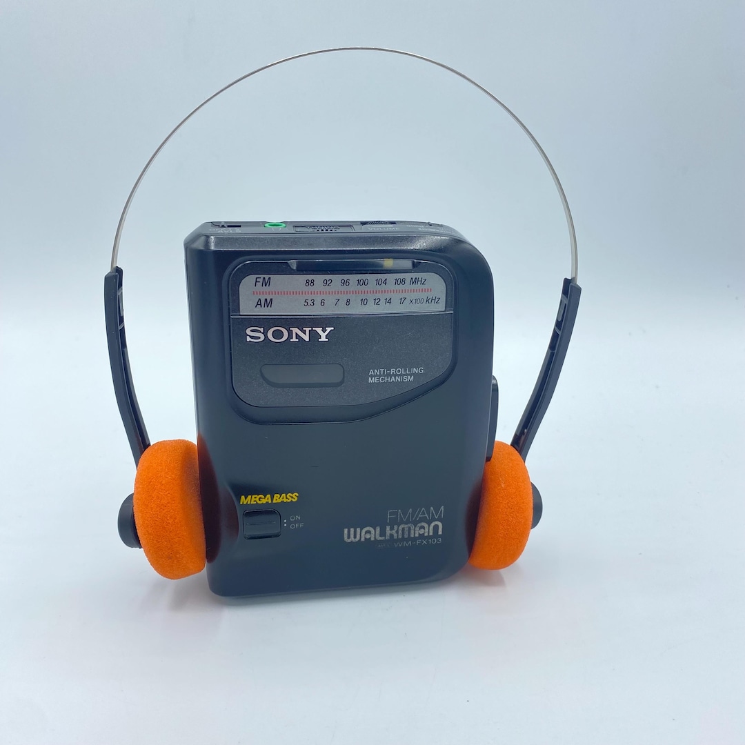 Sony Walkman WM-FX103 AM/FM Cassette Player ~ New Drive Belts ...