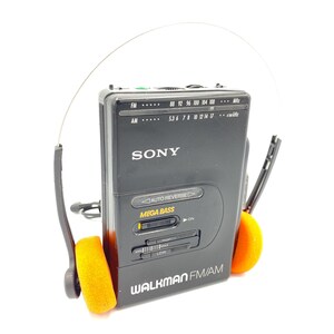 Sony Walkman WM-F2065 AM/FM Cassette Player ~ New Drive Belts ...