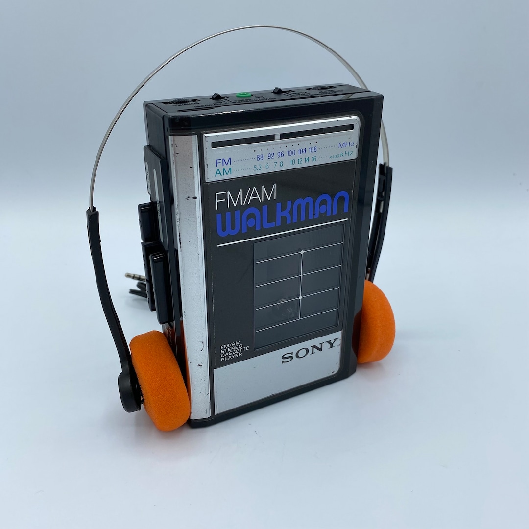 Sony Walkman WM-F41 Cassette Player New Drive Belts Reconditioned ...
