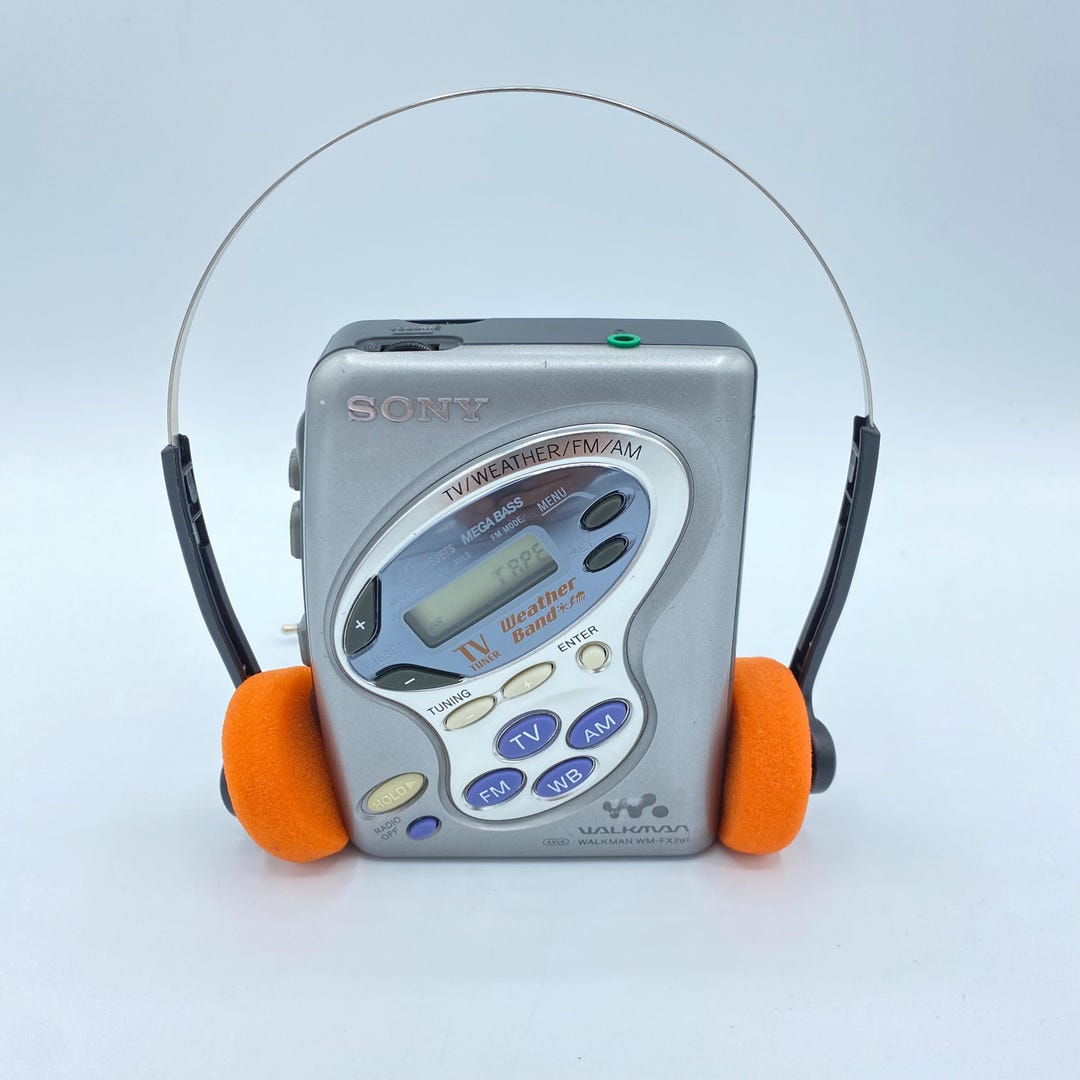 Sony Walkman WM-FX281 AM/FM Cassette Player ~ New Drive Belts ...